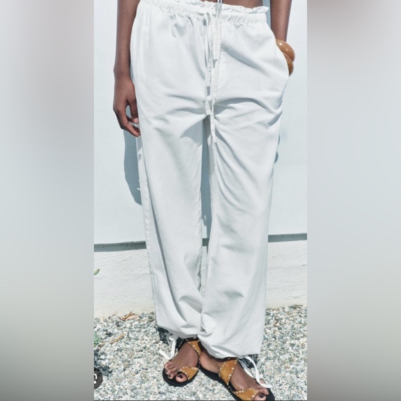 Zara | Jeans | Zara Low Waist Jeans With Drawstring | Poshmark